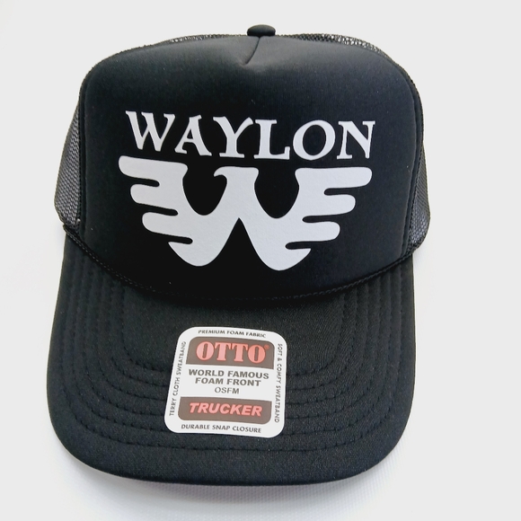 OTTO | Accessories | Waylon Black Foam Trucker Snapback Hat | Poshmark